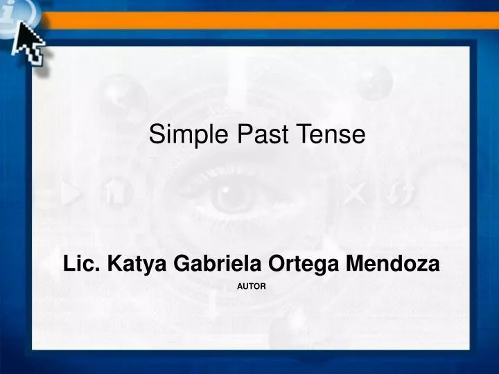 PPT - Simple Past Tense PowerPoint Presentation, free download - ID:4906946