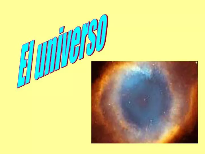 PPT - El universo PowerPoint Presentation, free download - ID:4908191