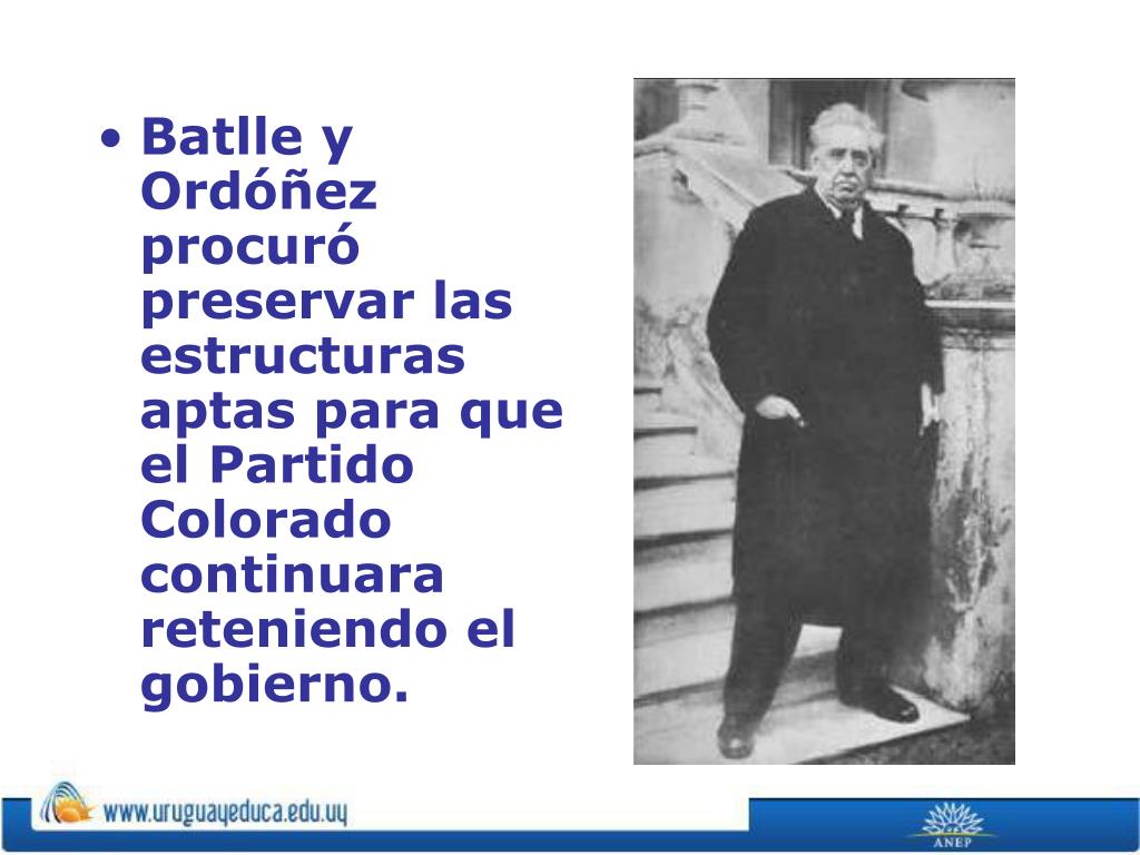 PPT - Presidencias de José Batlle y Ordóñez PowerPoint Presentation ...