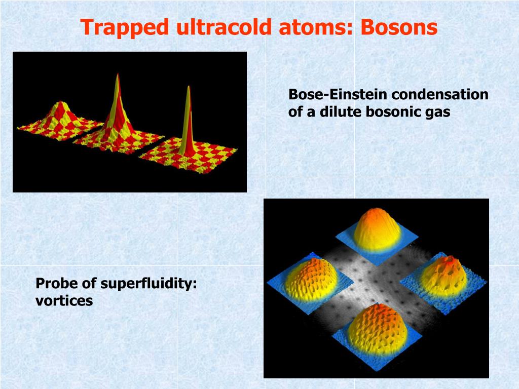Ppt Trapped Ultracold Atoms Bosons Powerpoint Presentation Free