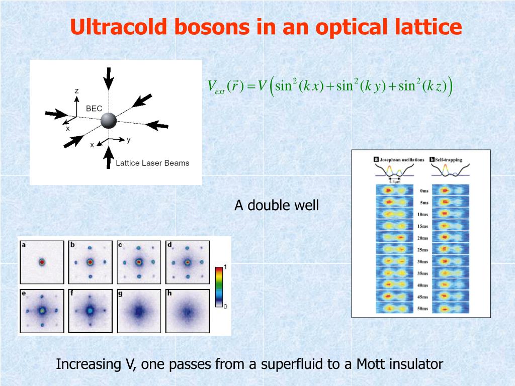 Ppt Trapped Ultracold Atoms Bosons Powerpoint Presentation Free