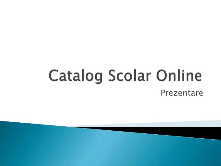 PPT - Catalog Scolar Online PowerPoint Presentation, free download - ID ...