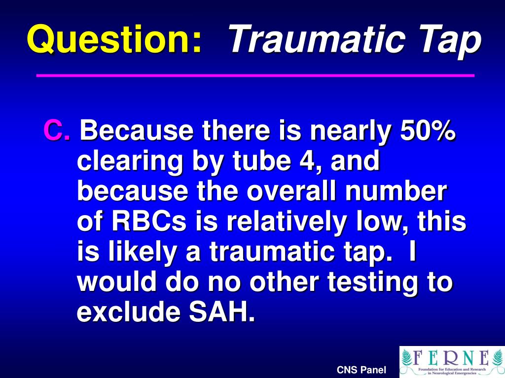 PPT - CNS Alphabet Soup: CVA, ICH, SAH Patient Case Presentations, ED ...