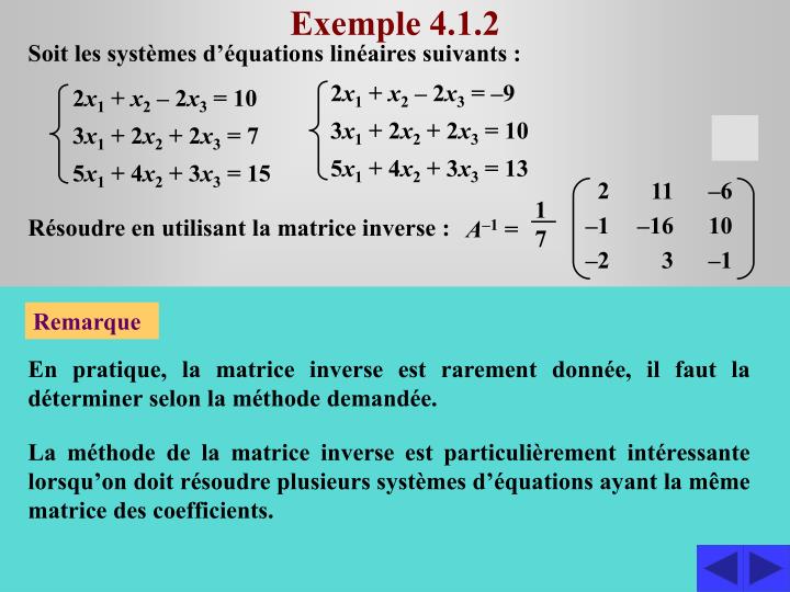PPT - Inversion de matrices PowerPoint Presentation - ID:4912030