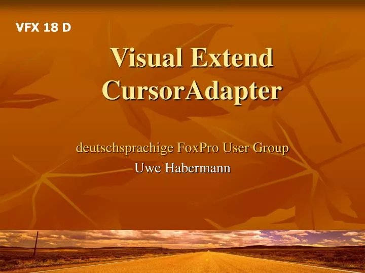 PPT - Visual Extend CursorAdapter PowerPoint Presentation, free download - ID:4912861