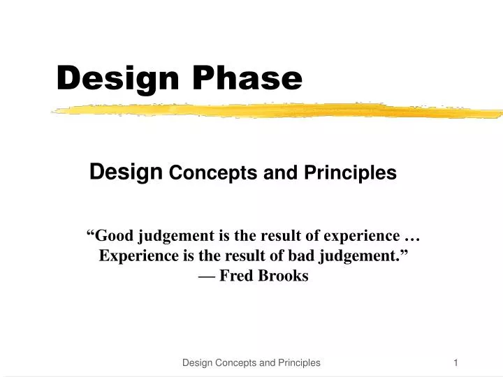 PPT - Design Phase PowerPoint Presentation, free download - ID:4913395