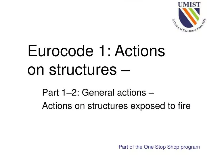 PPT - Eurocode 1: Actions on structures – PowerPoint Presentation, free ...