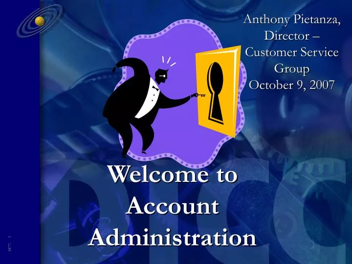 PPT - Welcome to Account Administration PowerPoint Presentation, free ...