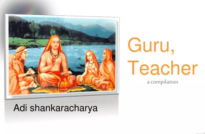 PPT - Guru, Teacher PowerPoint Presentation, free download - ID:4915573
