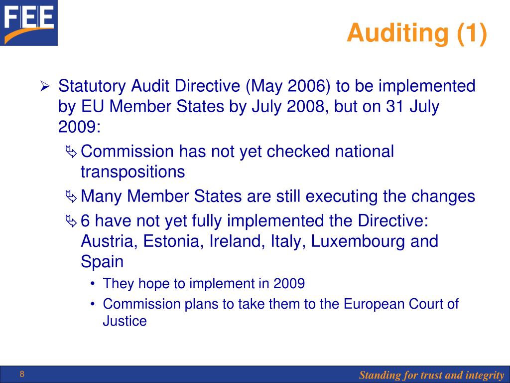 PPT - Perspectives of the European Accountancy Profession PowerPoint ...