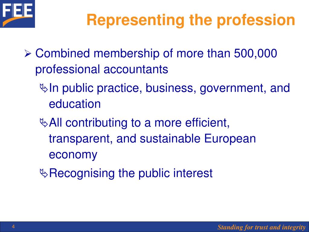 PPT - Perspectives of the European Accountancy Profession PowerPoint ...