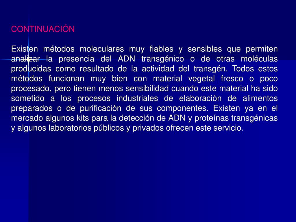 PPT - FACULTAD DE INGENIERIA FISIOLOGIA VEGETAL LOS TRASGENICOS ...