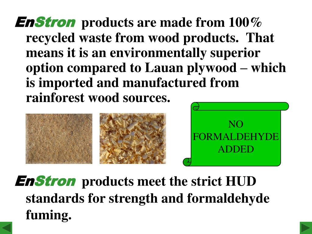 PPT - En Stron Engineered Wood Underlayments just got a little ...