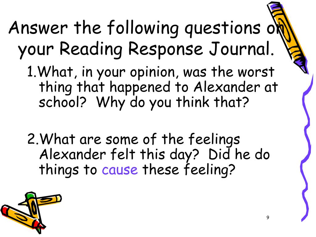 PPT - Alexander & The Terrible, Horrible, No-Good, Very Bad Day by ...