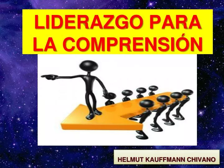 PPT - Liderazgo para la comprensión PowerPoint Presentation, free ...