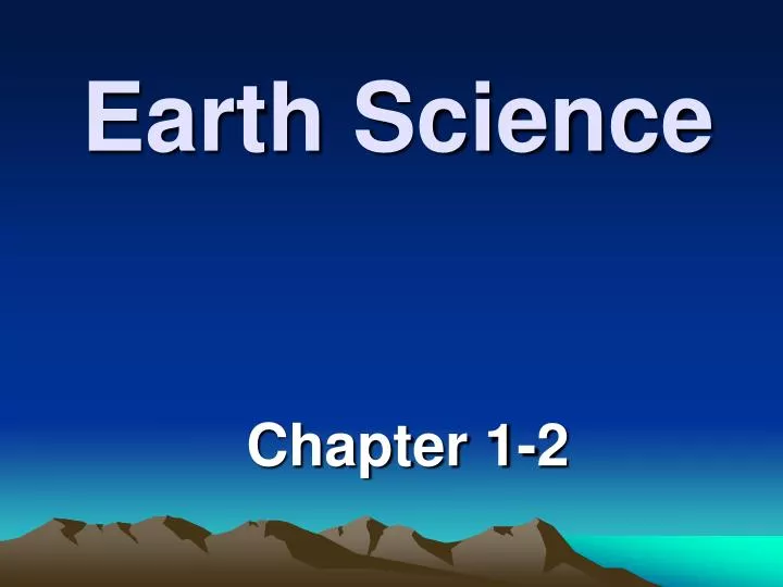 PPT - Earth Science PowerPoint Presentation, free download - ID:4919773