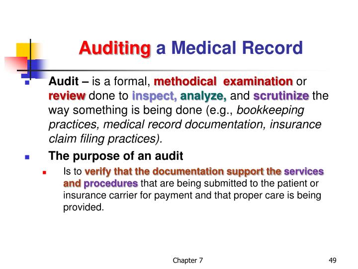 PPT - Documentation and the Medical Record PowerPoint Presentation - ID ...
