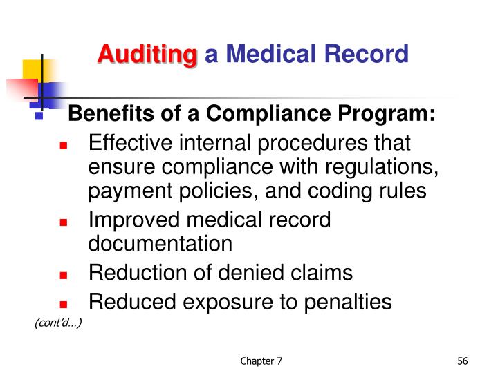 PPT - Documentation and the Medical Record PowerPoint Presentation - ID ...
