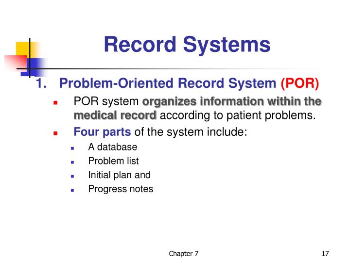 PPT - Documentation and the Medical Record PowerPoint Presentation - ID ...