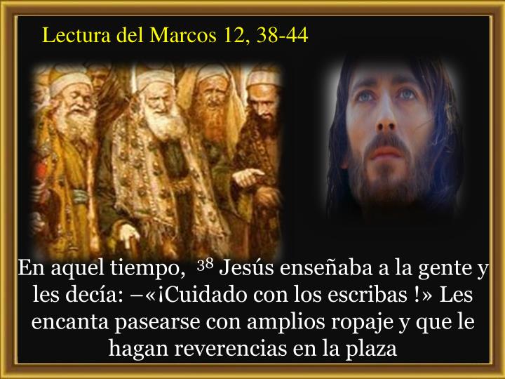 PPT - Marcos 12, 38-44 PowerPoint Presentation - ID:4921668