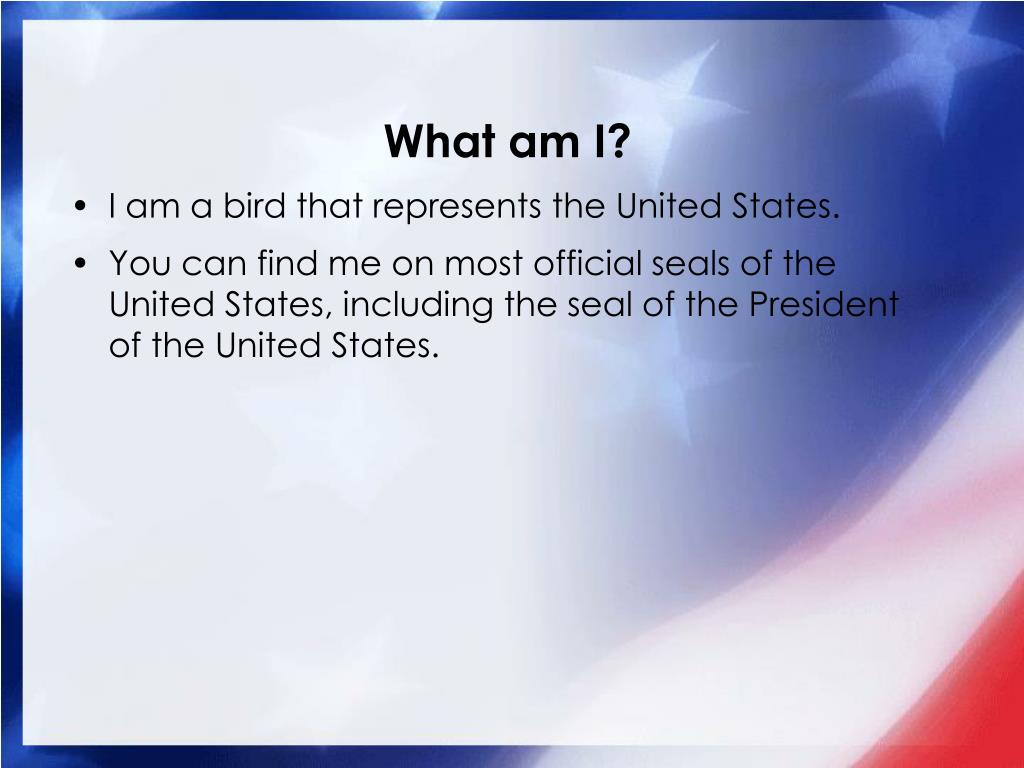 PPT - United States Patriotic Symbols PowerPoint Presentation, free ...