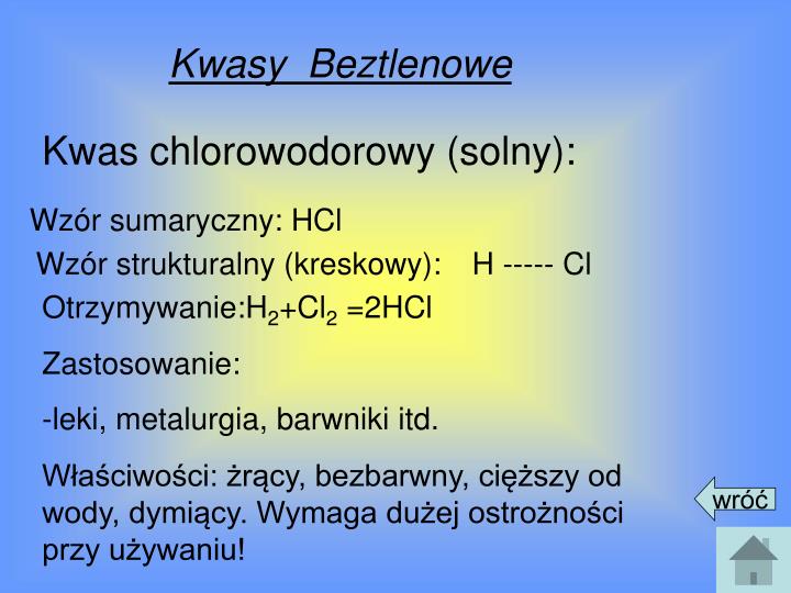 PPT - Chemia-Kwasy PowerPoint Presentation - ID:4922200