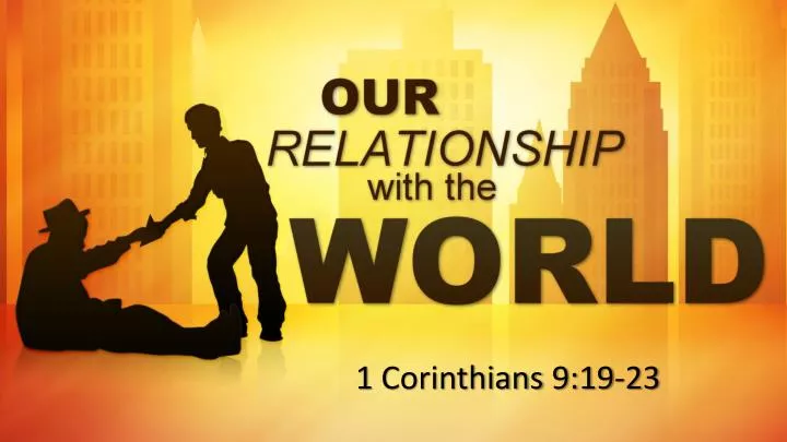 PPT - Our Relationship With the World PowerPoint Presentation, free ...