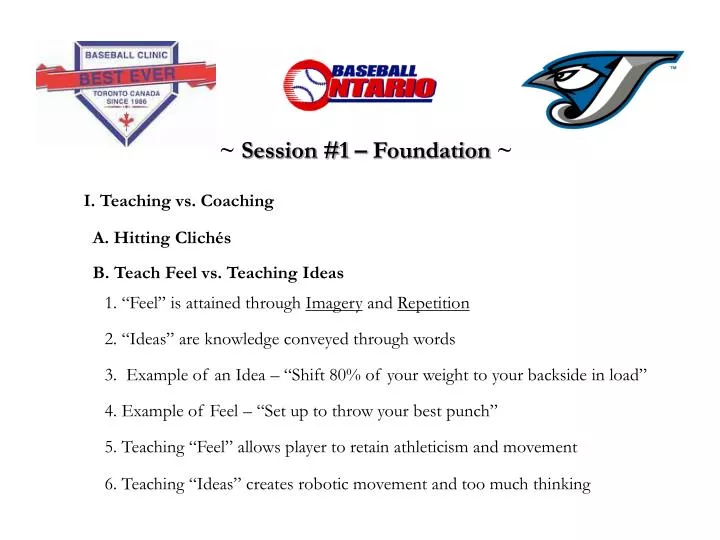 PPT - I. Teaching vs. Coaching PowerPoint Presentation, free download ...