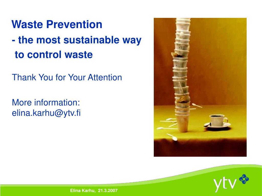 PPT - Waste Prevention Kit for Enterprises, Education and Households ...