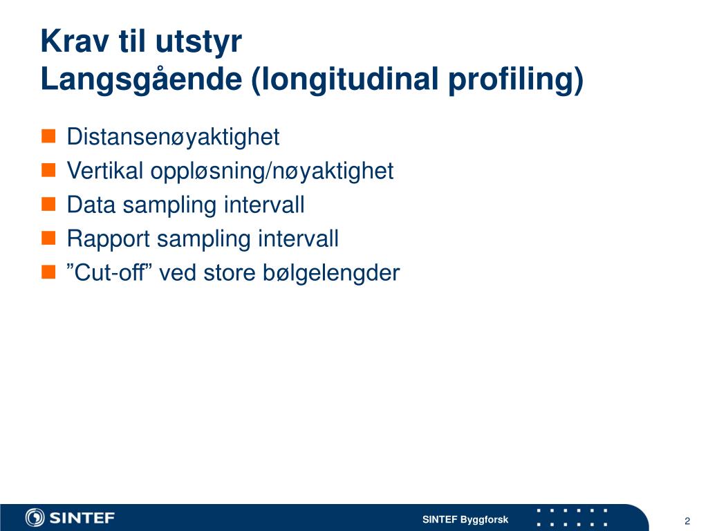 PPT - CEN/TC 227 ”Road materials” Forslag / proposal Longitudinal ...