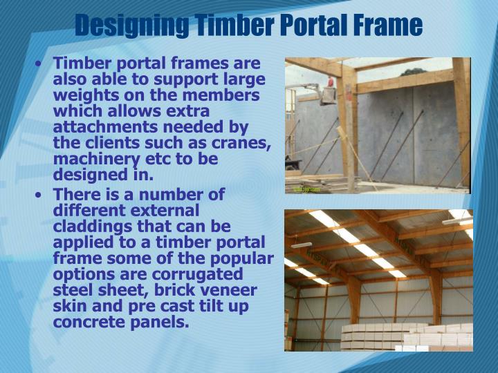 PPT - Timber Portal Frame Construction PowerPoint Presentation - ID:4924699