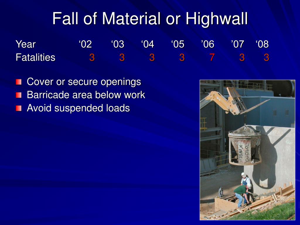 PPT - Metal and Nonmetal Fatal Accident Review CY - 2008 PowerPoint ...