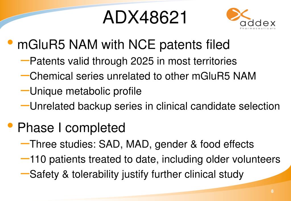 PPT - Addex Pharmaceuticals Investor Presentation February 2010 ...