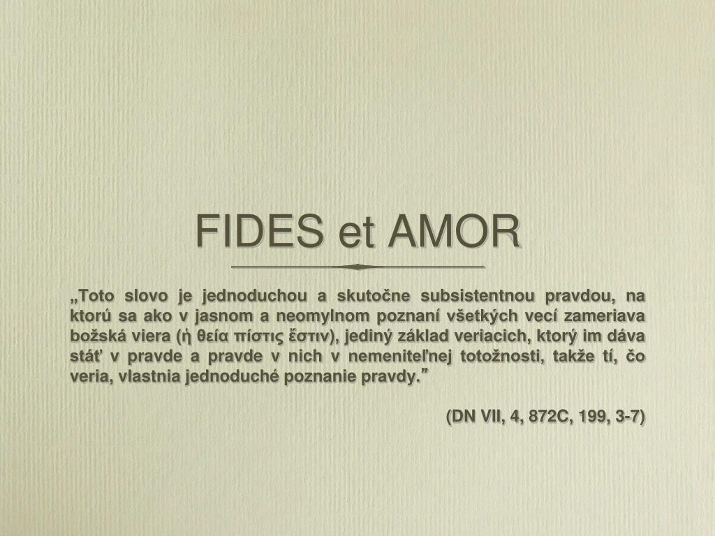 PPT - Viera v dvoch póloch jedinej cirkevnej Tradície PowerPoint ...