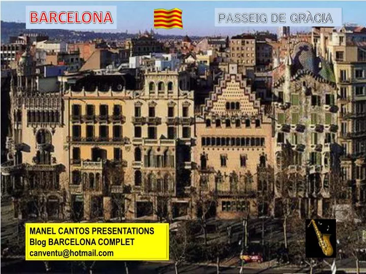 PPT - BARCELONA PowerPoint Presentation, free download - ID:4928887