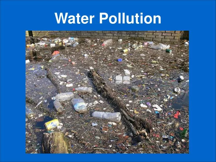 PPT - Water Pollution PowerPoint Presentation, free download - ID:4929912