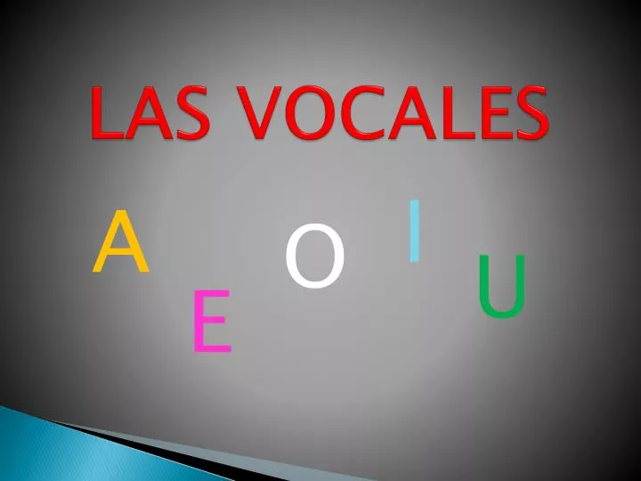 PPT - LAS VOCALES PowerPoint Presentation, free download - ID:4931434