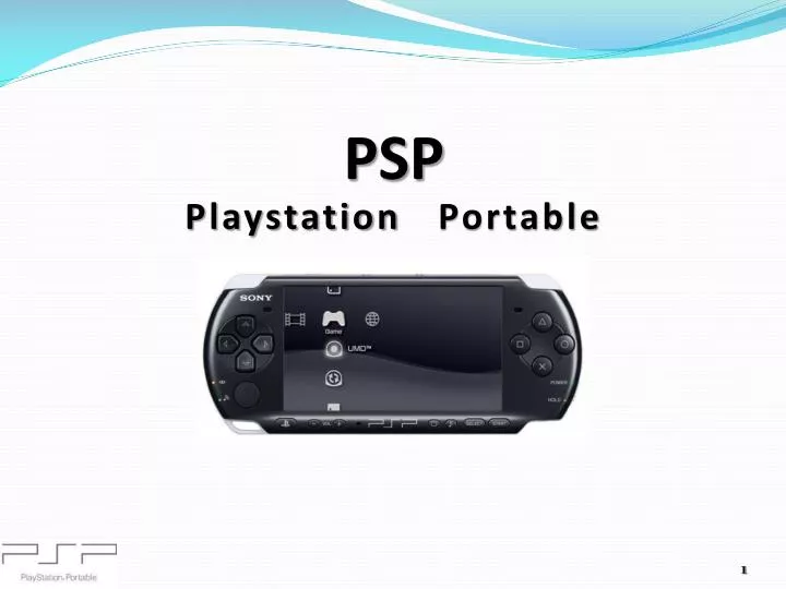 PPT - Playstation Portable PowerPoint Presentation, free download - ID ...