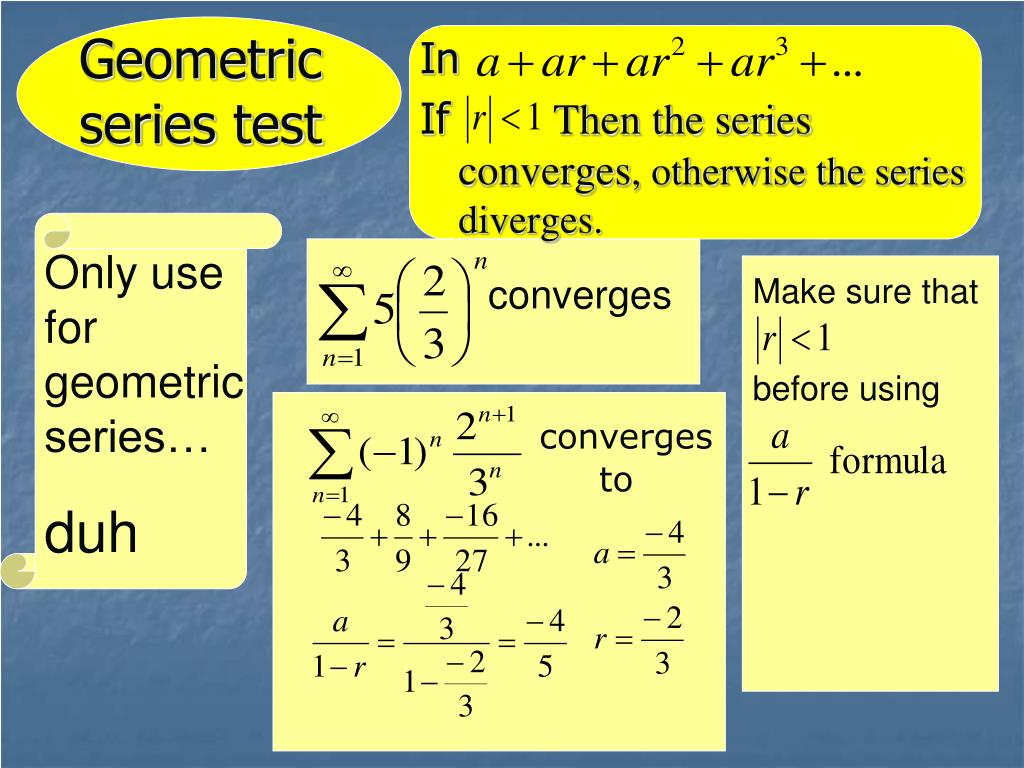 PPT Tests For Convergence And Divergence PowerPoint Presentation PPT Tests For Convergence And Divergence PowerPoint Presentation