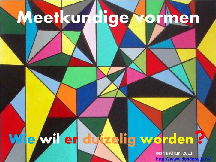 PPT - Wie wil er duizelig worden ? PowerPoint Presentation, free ...