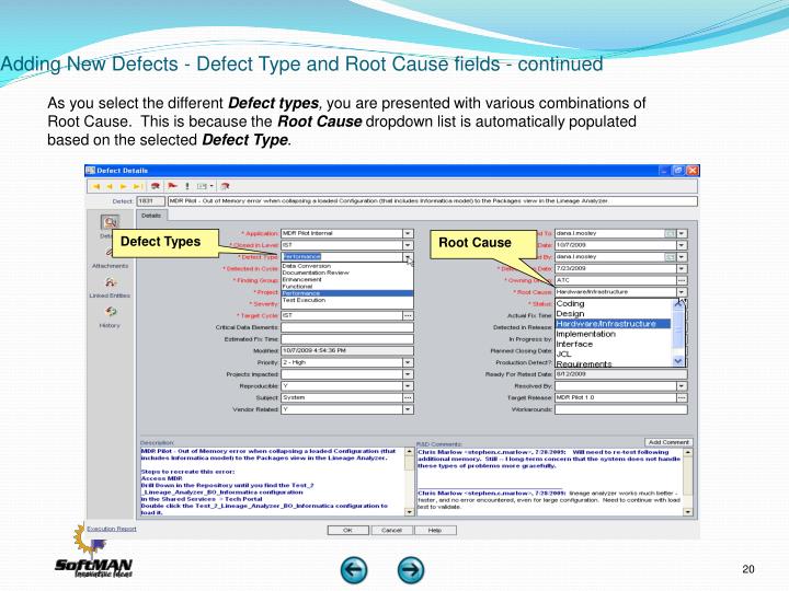 PPT - Defect Management Click screen to begin PowerPoint Presentation ...