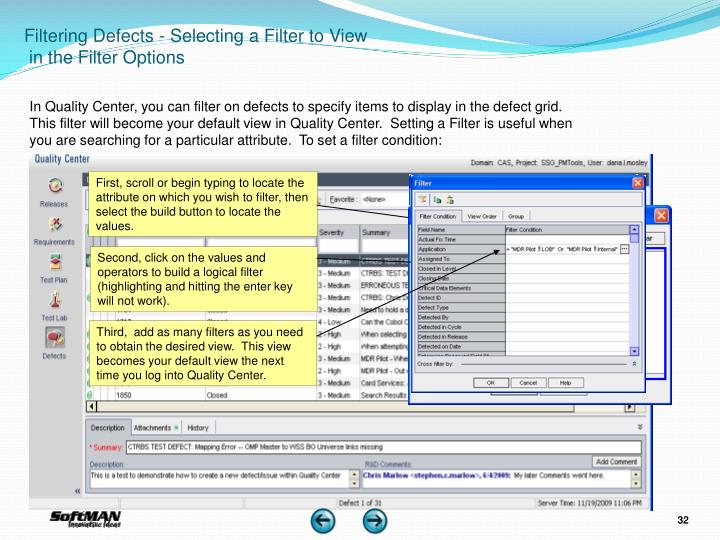PPT - Defect Management Click screen to begin PowerPoint Presentation ...