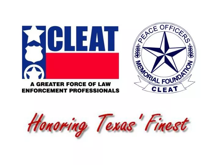 PPT - Texas Peace Officer Line of Duty Deaths January 2004 through ...