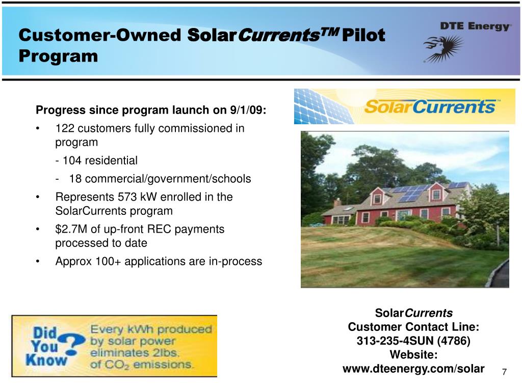 PPT - SolarCurrents™ Program: Affordable Solar Energy Solutions in ...