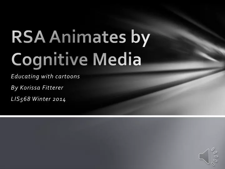 PPT - RSA Animates by Cognitive Media PowerPoint Presentation, free ...