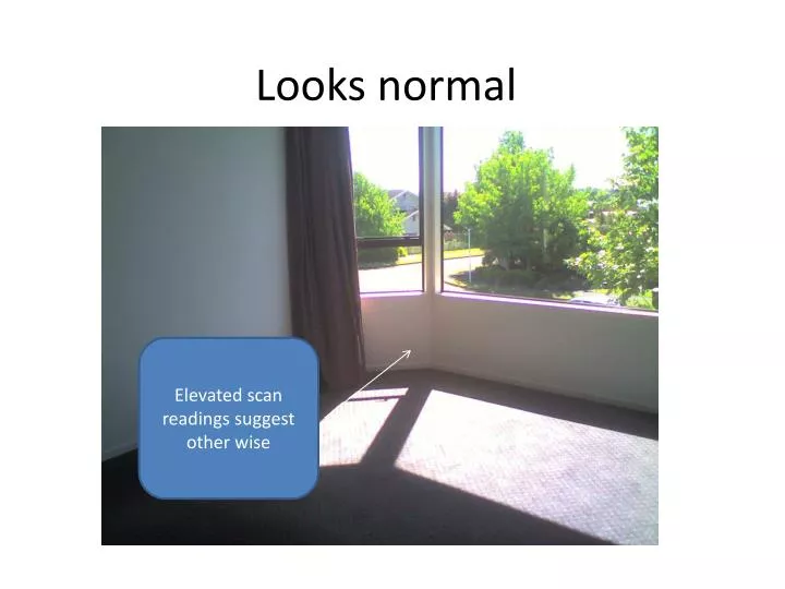 PPT - Looks normal PowerPoint Presentation, free download - ID:4937342