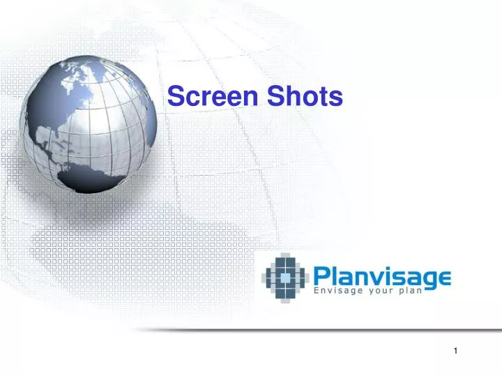 PPT - Screen Shots PowerPoint Presentation, free download - ID:4938545