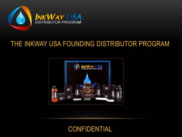PPT - The Inkway usa founding distributor program PowerPoint ...