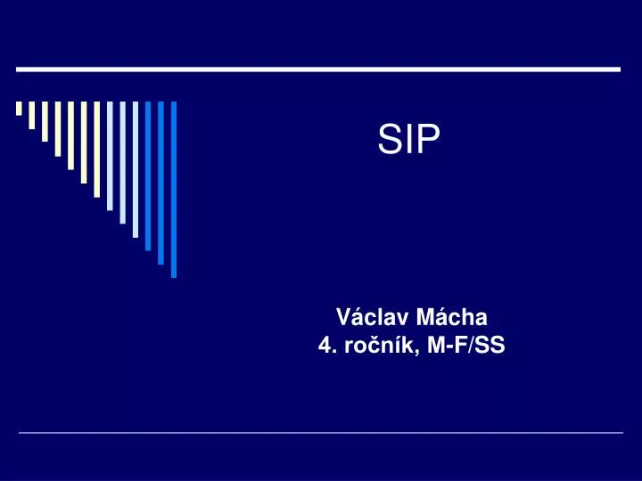 PPT - SIP PowerPoint Presentation, free download - ID:4939712