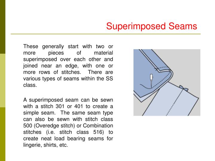 PPT - Seam Types PowerPoint Presentation - ID:4940857